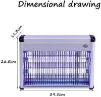 China JZ Customized 30W UVA Light Indoor Fly Moth Killing Lamp Pest Control Trap Electric Mosquito Repellent Lamp for sale