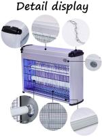 China JZ Customized 30W UVA Light Indoor Fly Moth Killing Lamp Pest Control Trap Electric Mosquito Repellent Lamp for sale