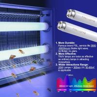 China JZ 20W 30W 40W Customize Size Bug Trap Fly Killer Anti Mosquito Electric Pest Killer Lamp Fly Trap with UV Light for sale