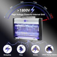 China JZ 20W 30W 40W Customize Size Bug Trap Fly Killer Anti Mosquito Electric Pest Killer Lamp Fly Trap with UV Light for sale