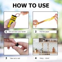 China JZ Pest Control Eco Friendly Uv Fly Killer Paper Safe Adhesive Insect Pest Control Fly Traps for sale