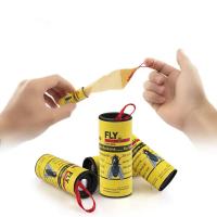 China JZ Pest Control Eco Friendly Uv Fly Killer Paper Safe Adhesive Insect Pest Control Fly Traps for sale