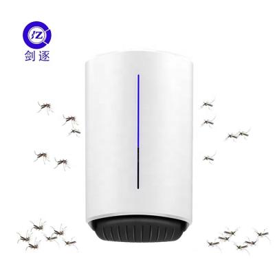 China JZ Indoor Bedroom Electric Wall Hanging Fly Catcher Pest Control Purple UV Light Sticky Anti Mosquito Lamp Glue Trapper for sale
