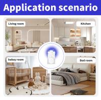 China JZ New Arrival Indoor UV Light Human Harless Plug in Sticky Bug Zapper Mosquito Killing Glue Trapper for Indoor for sale