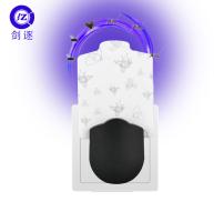 China JZ New Arrival Indoor UV Light Human Harless Plug in Sticky Bug Zapper Mosquito Killing Glue Trapper for Indoor for sale