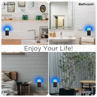 China JZ White Harmless Fly Catcher Insect Killing Anti Mosquito Lamp UV Attraction Mosquito Repellent Sticker Lamp for Indoor Bedroom for sale