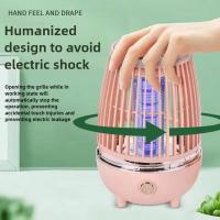 China USB Rechargeable Bug Zapper Lamp With High Voltage 2700V Newest Design Cleaning Brush And Li Battery for sale