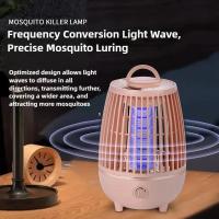 China USB Rechargeable Bug Zapper Lamp With High Voltage 2700V Newest Design Cleaning Brush And Li Battery for sale