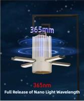 China JZ 3 in 1 USB Rechargeable Night Light and Mosquito Killer Lamp for Camping and Traveling Bug Zapper with 4000mah Big Battery for sale