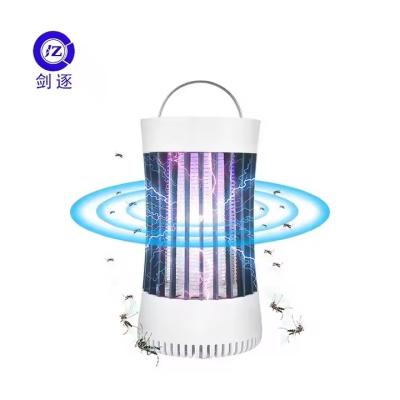 China JZ Rechargeable Insect Pest Control Machine With Battery 7H Working Time Smart Mosquito Killing Lamp With UV Light for sale