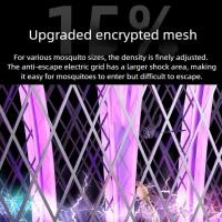 China JZ Rechargeable Li Battery Safety Net 2 In 1 With A Base Mosquito Killer Lamp Bug Zapper Mosquito Control for sale