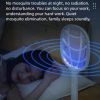 China JZ Rechargeable Li Battery Safety Net 2 In 1 With A Base Mosquito Killer Lamp Bug Zapper Mosquito Control for sale