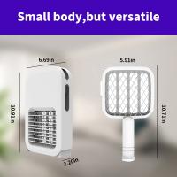 China JZ Rechargeable Household Portable Flies Mosquitoes Killing Pest Insect Control Fly Catcher Anti Mosquito Fly Swatter for sale