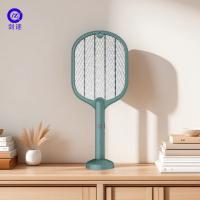 China JZ High Voltage Rechargeable Suspension Mosquito Lamp + USB Type Bug Zapper 2 In 1 Electric Mosquito Swatter for sale