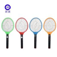 China JZ 3300V High LED Light Bug Zapper Electric Anti-Fly Mosquito Killer Lamp Swatter Three Layers Mesh Battery Operated Fly Catcher for sale
