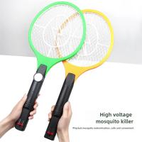China JZ 3300V High LED Light Bug Zapper Electric Anti-Fly Mosquito Killer Lamp Swatter Three Layers Mesh Battery Operated Fly Catcher for sale