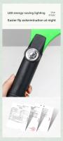 China JZ 3300V High LED Light Bug Zapper Electric Anti-Fly Mosquito Killer Lamp Swatter Three Layers Mesh Battery Operated Fly Catcher for sale