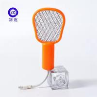 China JZ 3 in 1 USB Type Portable Mosquito Lamp with Night Light and High Voltage Swatter Safe Wet Bug Zapper Solid State for sale