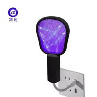 China JZ 3 in 1 USB Type Portable Mosquito Lamp with Night Light and High Voltage Swatter Safe Wet Bug Zapper Solid State for sale