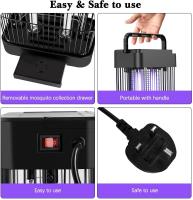 China JZ 12W Household Noiseless Fly Catcher Indoor Pest Control Trap Electric Anti Mosquito Lamp with UV Light for sale