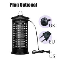 China JZ Black Indoor Electric UV Light Insect Trap Bug Zapper Mosquito Killing Lamp Fly Moth Catcher for sale