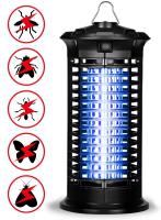 China JZ Black Indoor Electric UV Light Insect Trap Bug Zapper Mosquito Killing Lamp Fly Moth Catcher for sale