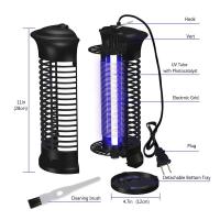 China JZ New Style Plastic Waterproof Electric Plug in Household Fly Catcher Insect Killer Lamp Mosquito Killing Machine for Indoor for sale
