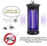 China JZ New Style Plastic Waterproof Electric Plug in Household Fly Catcher Insect Killer Lamp Mosquito Killing Machine for Indoor for sale