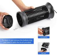 China JZ New Style Plastic Waterproof Electric Plug in Household Fly Catcher Insect Killer Lamp Mosquito Killing Machine for Indoor for sale