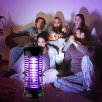 China JZ New Style Plastic Waterproof Electric Plug in Household Fly Catcher Insect Killer Lamp Mosquito Killing Machine for Indoor for sale