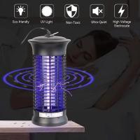 China JZ New Style Plastic Waterproof Electric Plug in Household Fly Catcher Insect Killer Lamp Mosquito Killing Machine for Indoor for sale