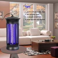 China JZ New Style Plastic Waterproof Electric Plug in Household Fly Catcher Insect Killer Lamp Mosquito Killing Machine for Indoor for sale