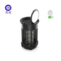 China 3-in-1 3000V Rechargeable Indoor Eco-Friendly Folding Suspensible 360-degree Al-round Mosquito Control Light Mosquito Killer for sale