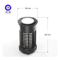 China 3-in-1 3000V Rechargeable Indoor Eco-Friendly Folding Suspensible 360-degree Al-round Mosquito Control Light Mosquito Killer for sale
