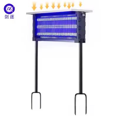 China Modern Solar Mosquito Killer Lamp Energy Saving with Easy Cleaning Electric Shock for Outdoor Place Mosquito Control Bug Zapper for sale