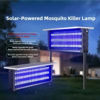 China Modern Solar Mosquito Killer Lamp Energy Saving with Easy Cleaning Electric Shock for Outdoor Place Mosquito Control Bug Zapper for sale