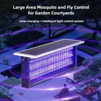 China Modern Solar Mosquito Killer Lamp Energy Saving with Easy Cleaning Electric Shock for Outdoor Place Mosquito Control Bug Zapper for sale