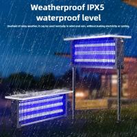 China Modern Solar Mosquito Killer Lamp Energy Saving with Easy Cleaning Electric Shock for Outdoor Place Mosquito Control Bug Zapper for sale