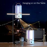 China JZ 3 in 1 USB Rechargeable Night Light and Mosquito Killer Lamp for Camping and Traveling Bug Zapper with 4000mah Big Battery for sale