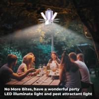 China JZ 3 in 1 USB Rechargeable Night Light and Mosquito Killer Lamp for Camping and Traveling Bug Zapper with 4000mah Big Battery for sale