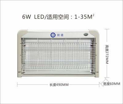 China electric fly zapper mosquito zapper with LED light Aluminum ally electric insect killier UV lamp for sale