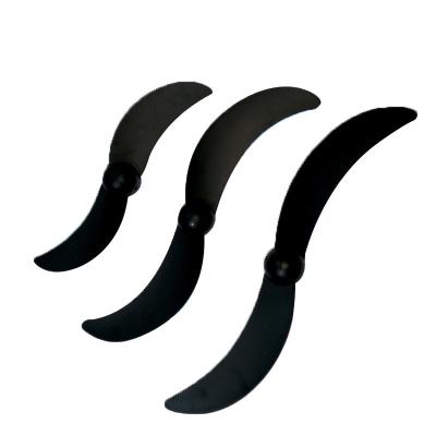 China Chinese supplier custom made industrial Aluminium two fan blade for fan part for sale