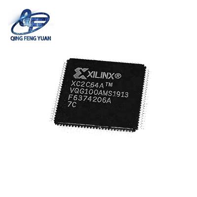 China XC2C64A-7VQG100C Xilinx IC 9152 LE Logic Elements 102 I/O for sale