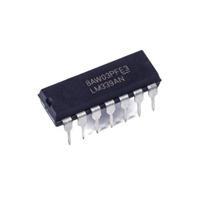 China Texas Instruments LM339AN Electronic 8 Pin Ic Components Shen Zhen integratedated Circuit Chip TI-LM339AN for sale