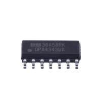 China Texas Instruments OPA4343UA Electronic ic Components Chips Kit integratedated Circuit Storage TI-OPA4343UA for sale