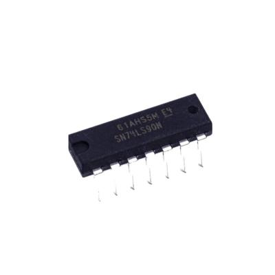 China Texas Instruments SN74LS90N Electronic rendition Chip Ic Components V2200 Esp32 integratedated Circuits TI-SN74LS90N for sale