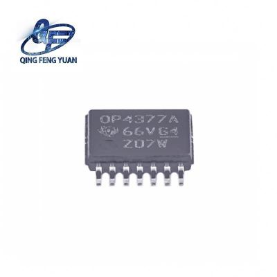 China Texas/TI OPA4377AIPWR Electronic Components Integrated Circuit DIMM Microcontroller Based Ph Meter OPA4377AIPWR IC chips for sale