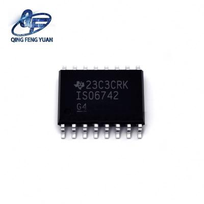 China Texas ISO6742DWR In Stock Electronic Components Integrated Circuits Microcontroller TI ISO6742DWR IC chip Manufacturer SOIC16 for sale