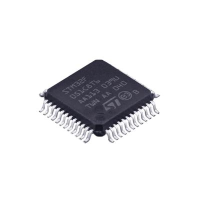 China STMicroelectronics STM32F051C8T6TR programmable Ic Chip 32F051C8T6TR   Microcontroller for sale