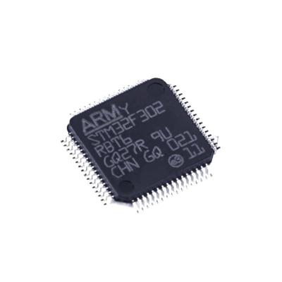 China STMicroelectronics STM32F302RBT6 bom Distribution Service Electronchip Ic Components 32F302RBT6 Acitance Clip for sale